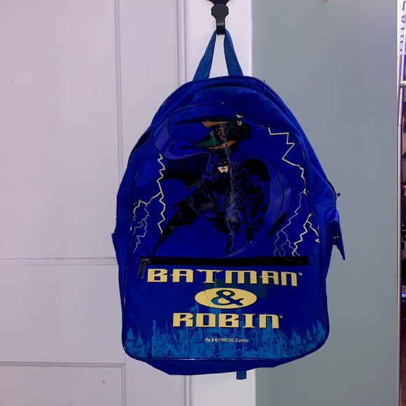 DC Comics | Other | Vintage 995 Batman And Robin Boy Backpack | Poshmark